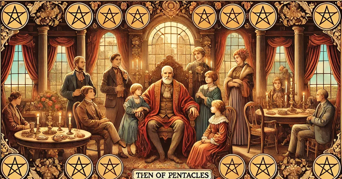 Ten of Pentacles - Wealth, Legacy - Horoscopist