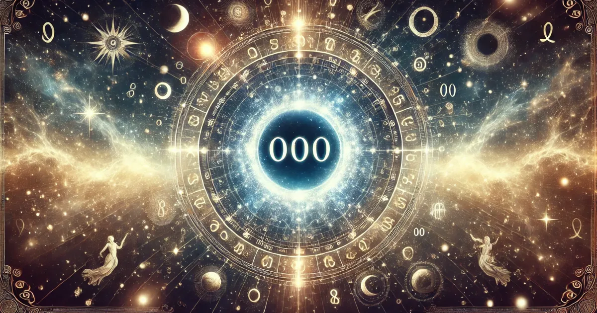 The Meaning of Angel Number 000 - Horoscopist